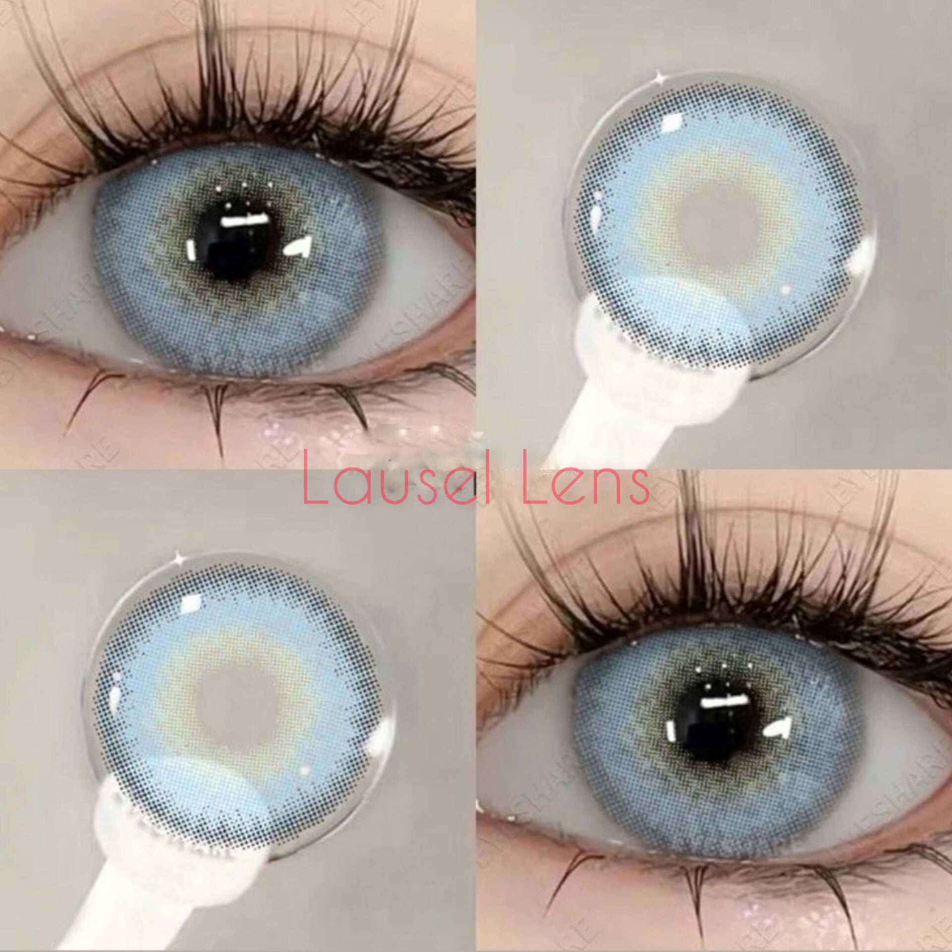 Lausel Lens Fire Blue - Ateş Mavisi Renkli Lens | opticsunn
